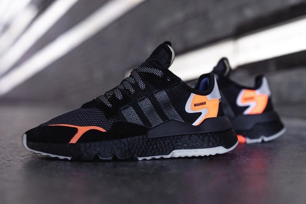 Мужские кроссовки adidas Originals Nite Jogger Boost 'Black' купить по ...