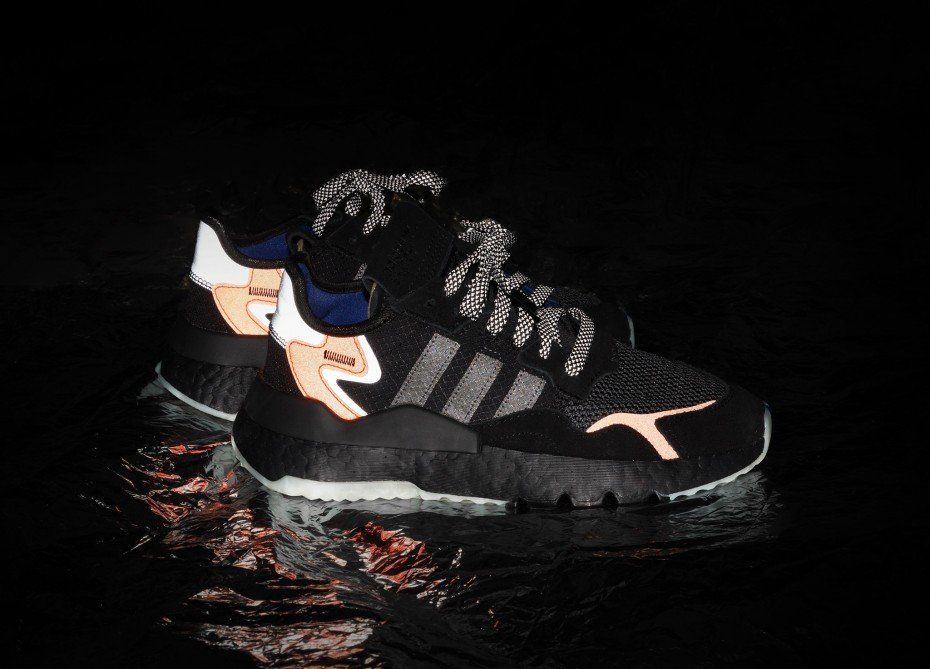 Мужские кроссовки adidas Originals Nite Jogger Boost 'Black' купить по ...